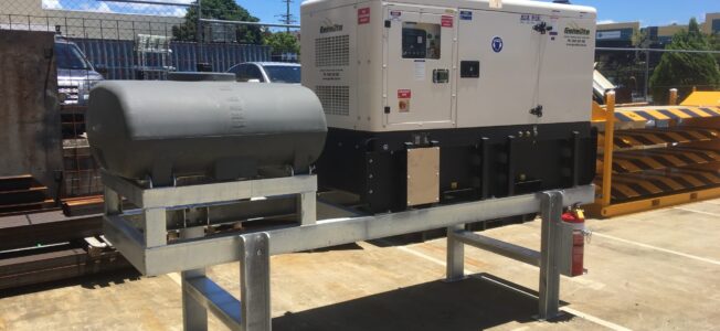 Galvanised Generator Stand – All Fabrication Specialists